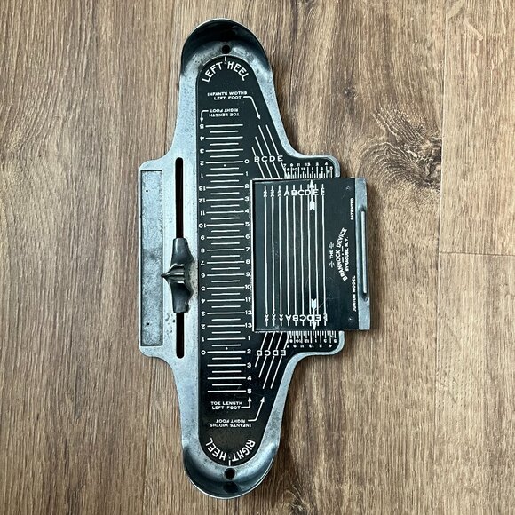 Brannock | Other | Vintage Brannock Device Junior Shoe Sizer Metal Foot Measurement Tool Shoe ...